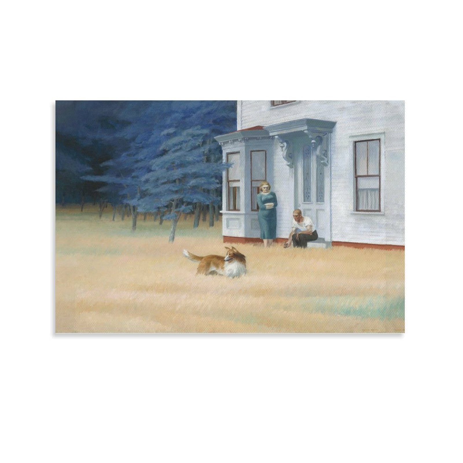 Edward.Hopper. Haskell Large Canvas Printing Famous Paintings Wall ...