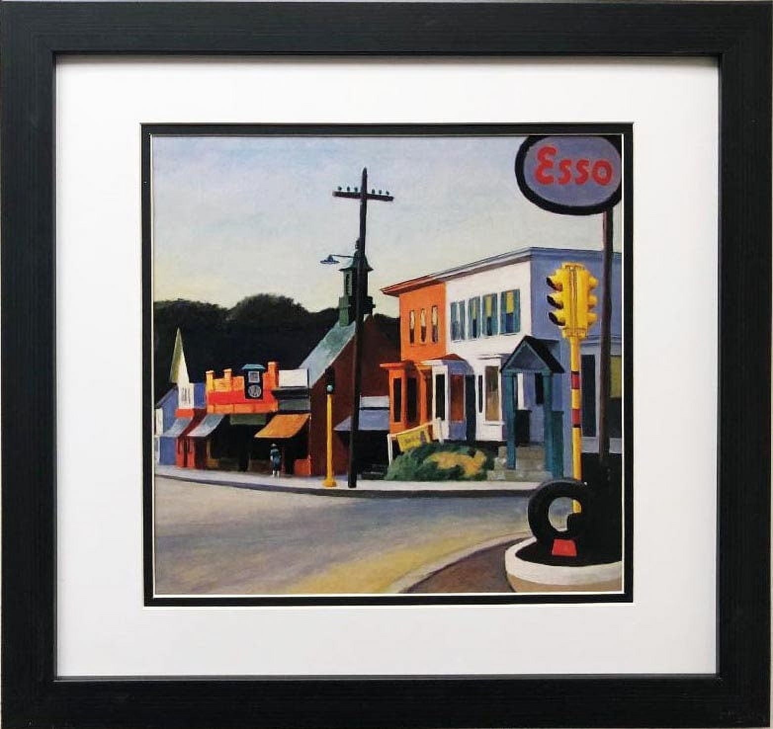 Edward Hopper "Portrait of Orleans" (Detail) New CUSTOM FRAMED Art ...