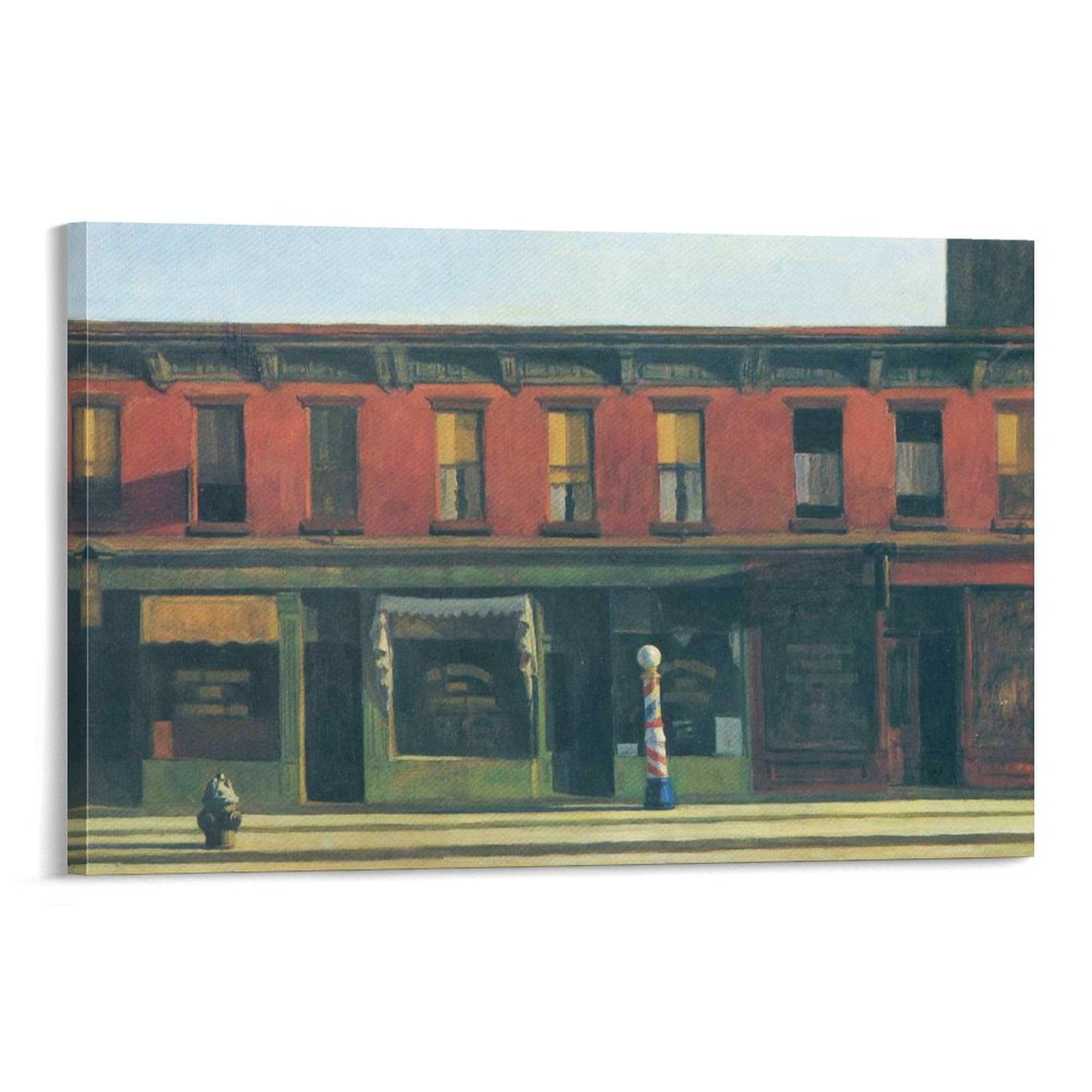 Edward Hopper Print Painting Early Sunday Morning Print Photo Art ...