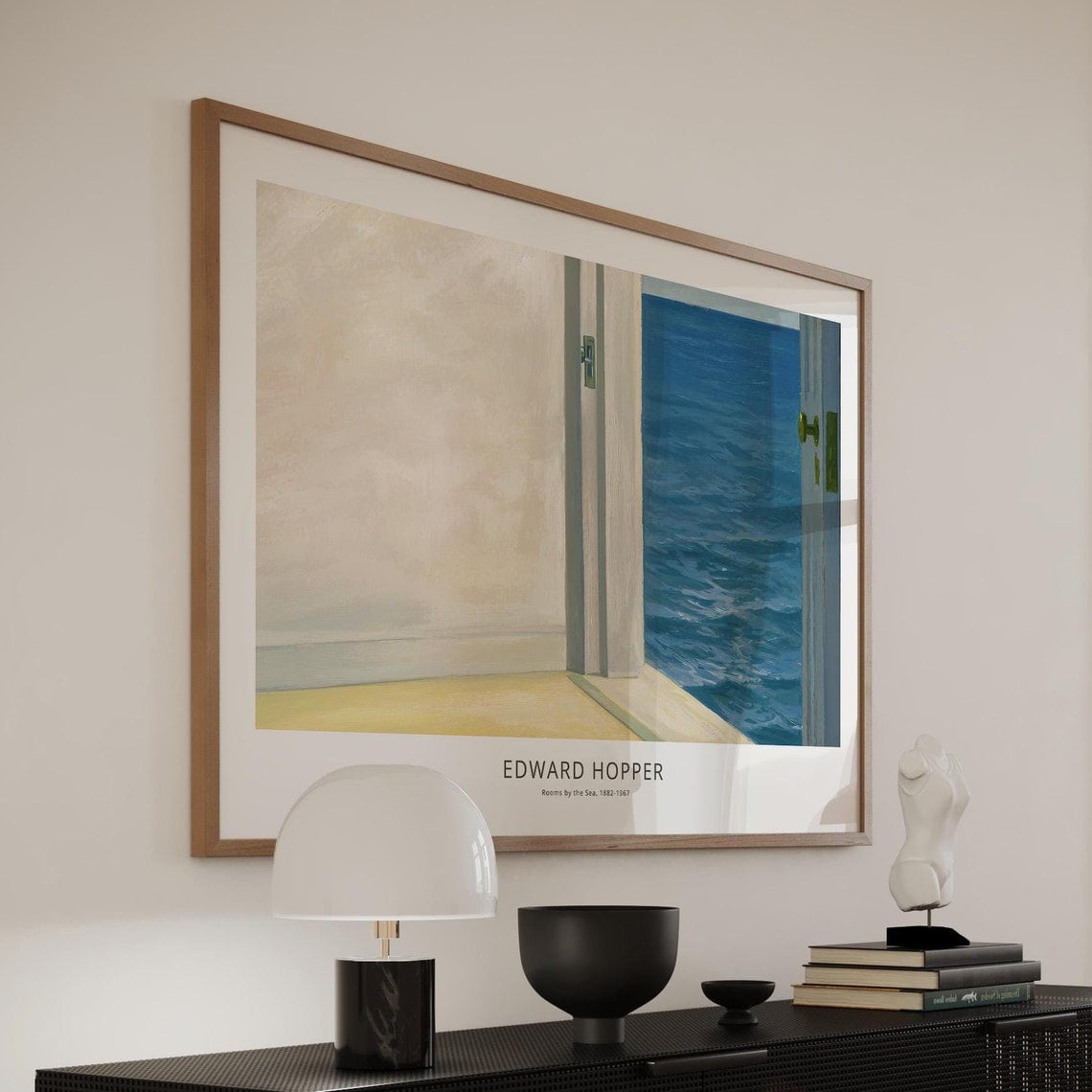 Edward Hopper Print - Rooms By The Sea 1882 -1967 Framed Wall Art ...