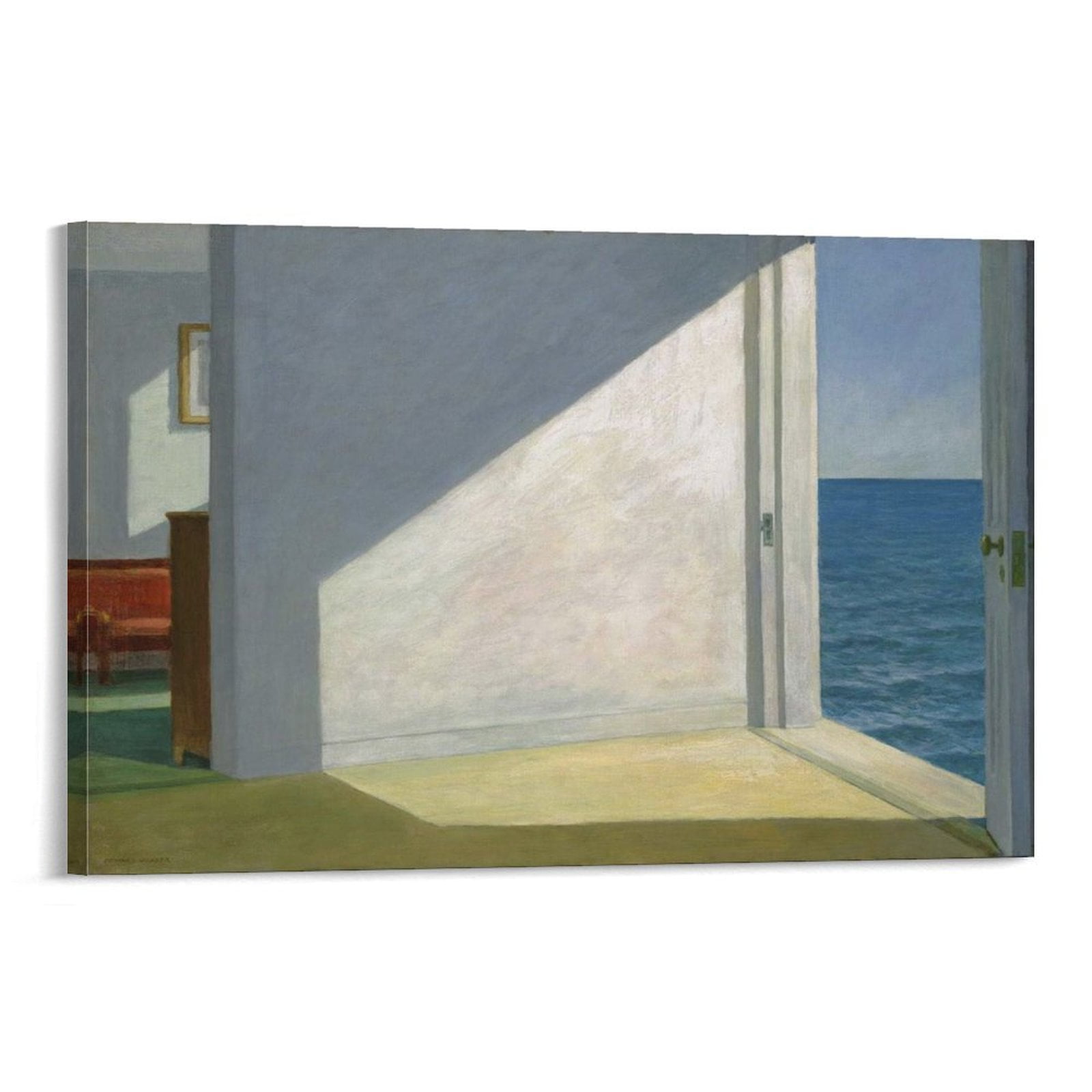 Edward Hopper Prints 《Rooms by The Sea》 Wall Art Poster Artworks Canvas ...