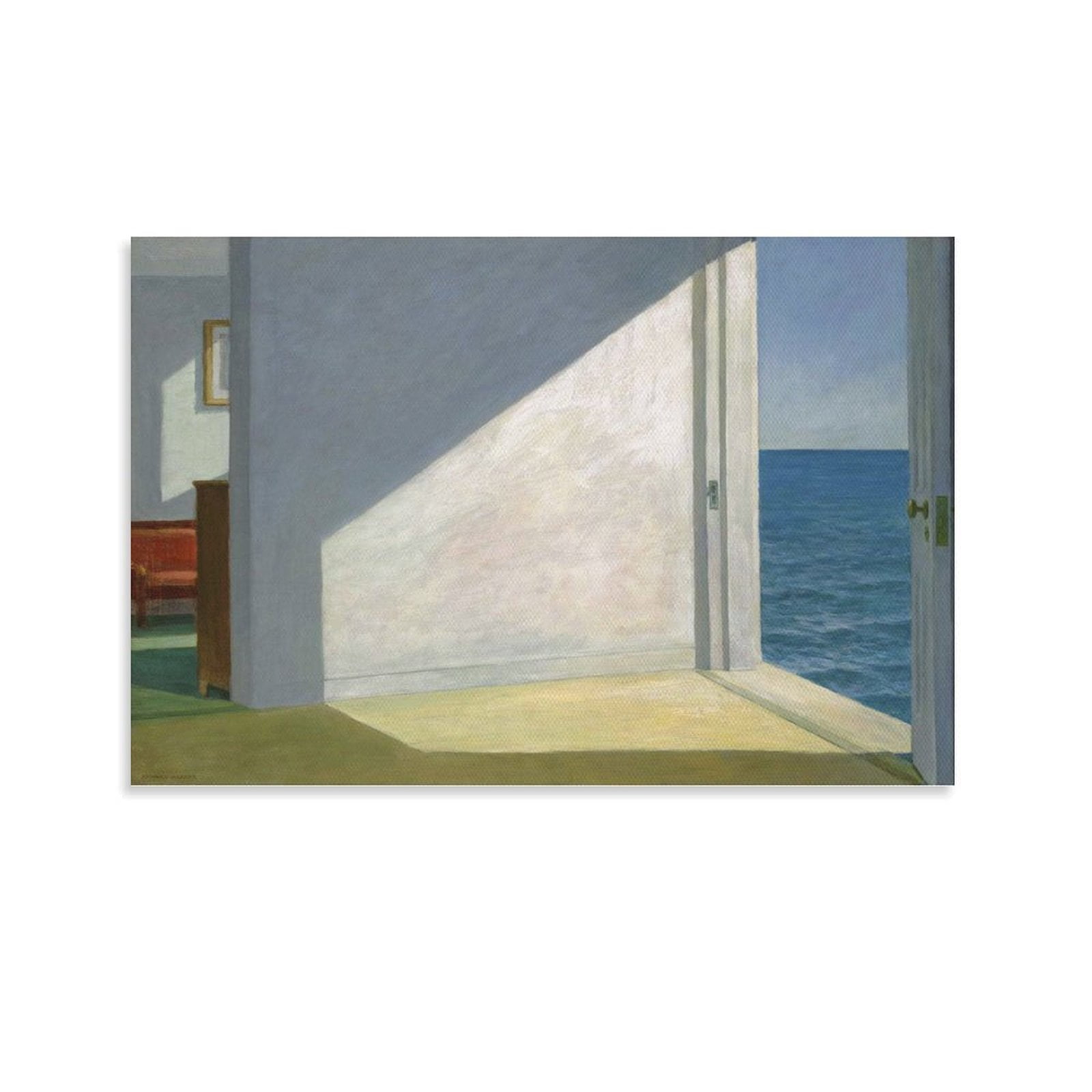 Edward Hopper Prints 《Rooms by The Sea》 Wall Art Poster Picture Print ...