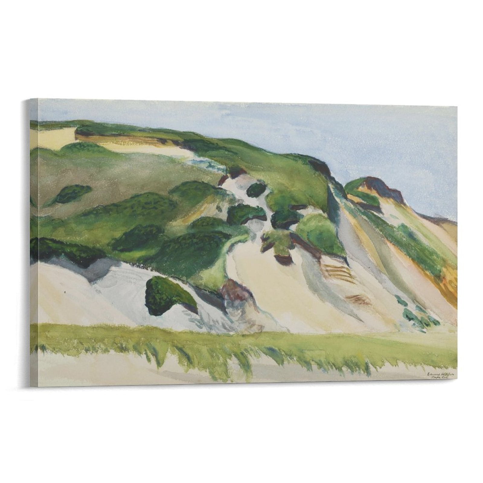 Edward.Hopper. AT TRURO Large Canvas Printing Famous Paintings Wall ...