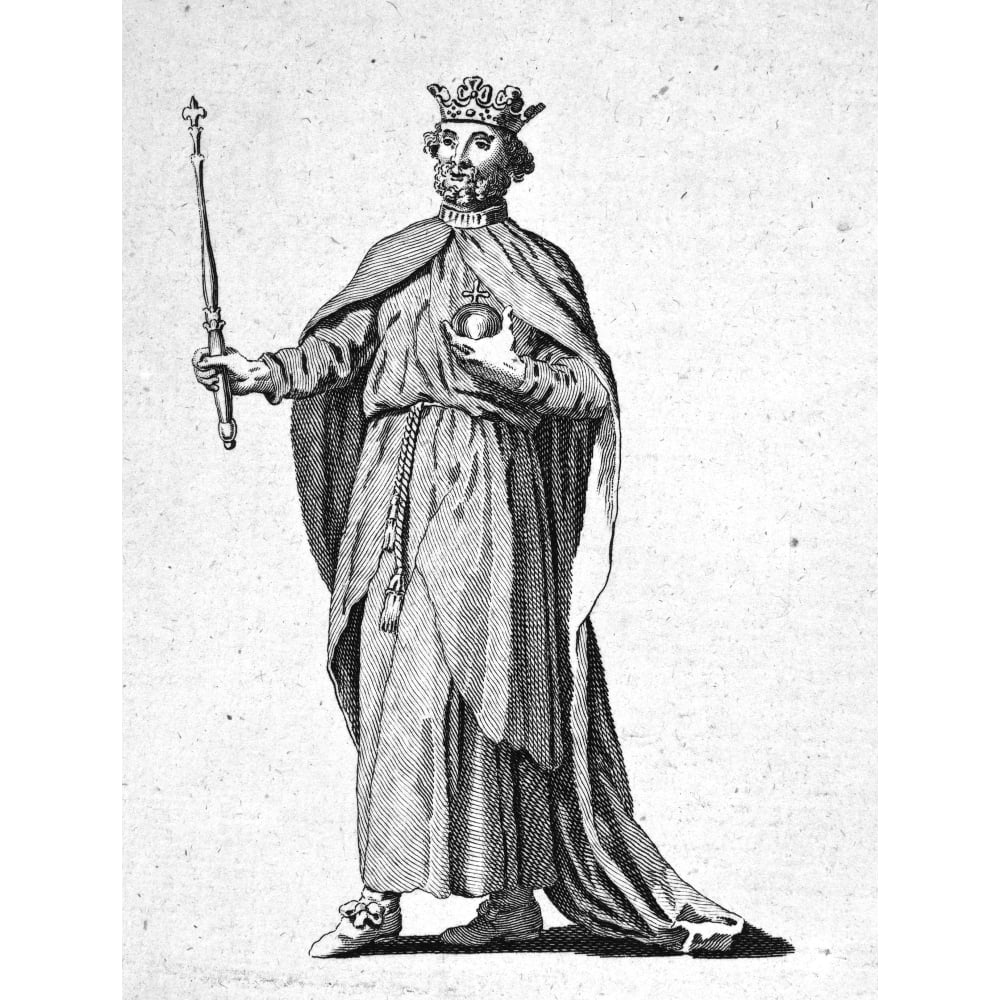 Edward Ii. Nking Of England 1307-1327. 18Th Century English Line ...