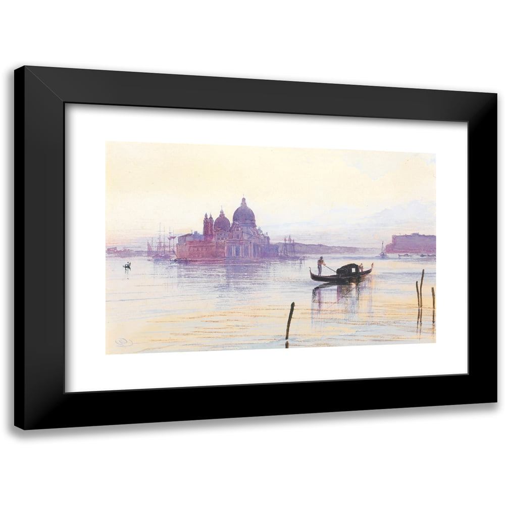 Edward Lear 18x13 Black Modern Framed Museum Art Print Titled - Santa ...