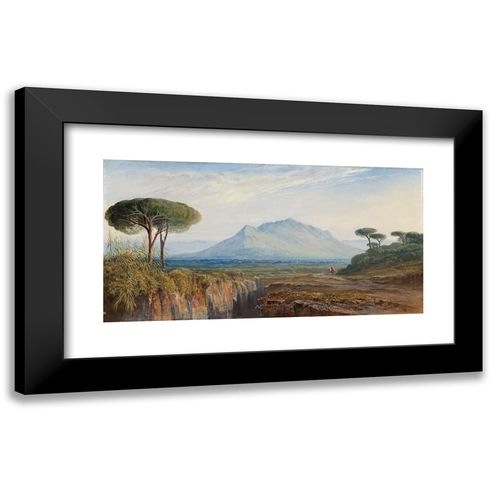 Edward Lear 24x14 Black Modern Framed Museum Art Print Titled - Monte ...