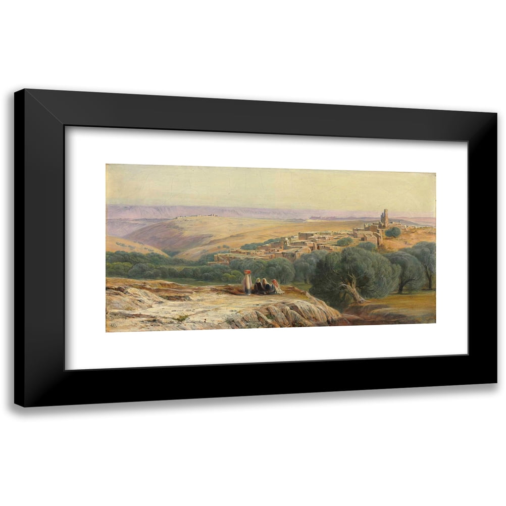 Edward Lear 24x14 Black Modern Framed Museum Art Print Titled - The ...