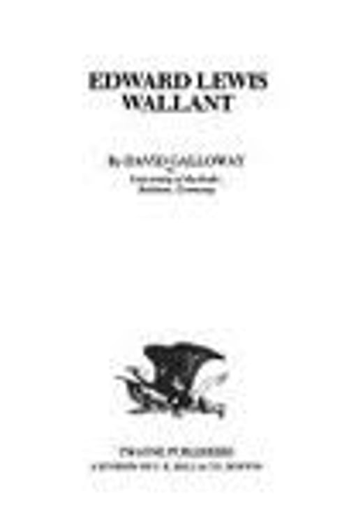 Edward Lewis Wallant Books - Walmart.com