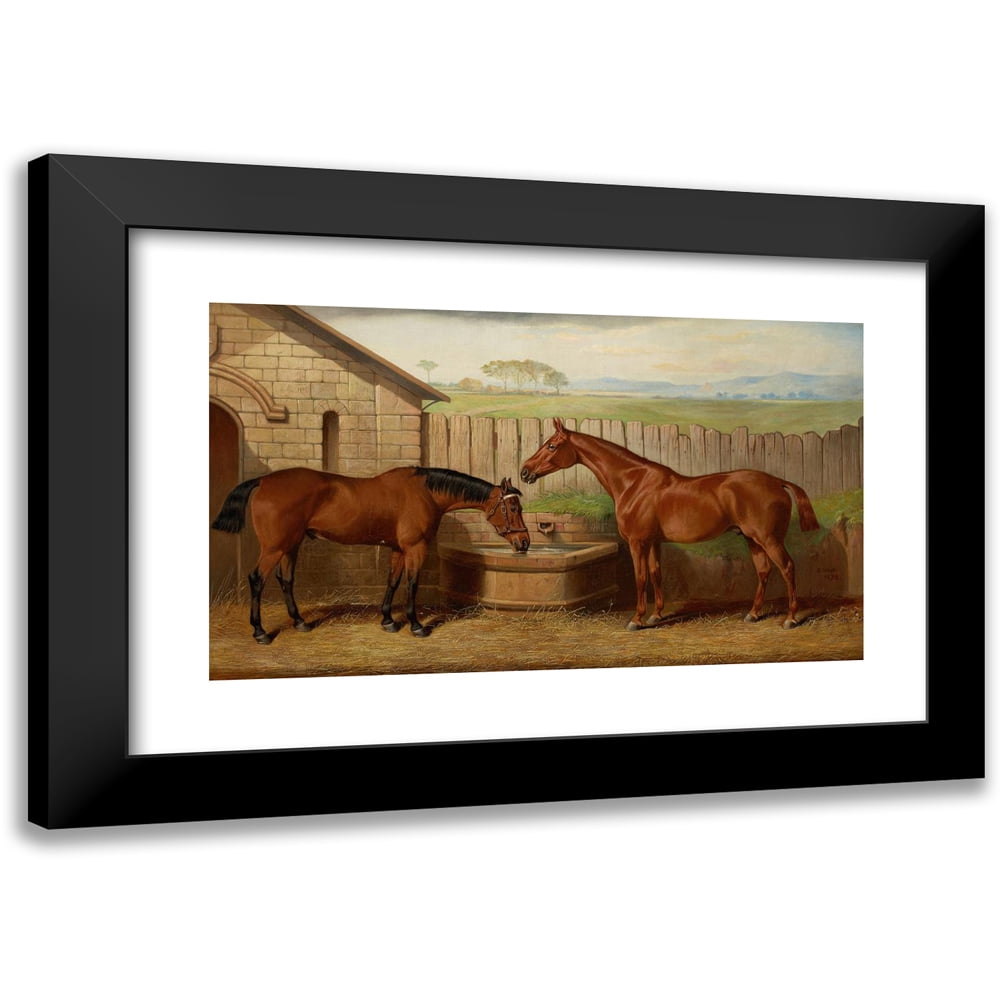 Edward Lloyd 18x12 Black Modern Framed Museum Art Print Titled - Two ...