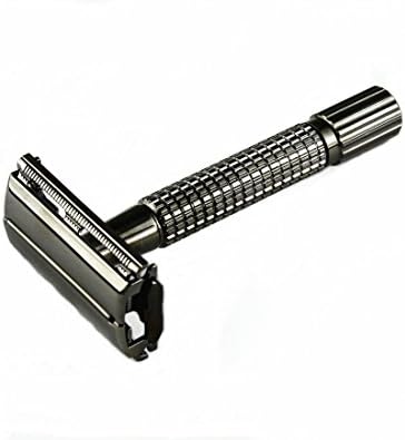 Edward London & Co. Black Pearl Double Edge Butterfly Open Safety Razor ...