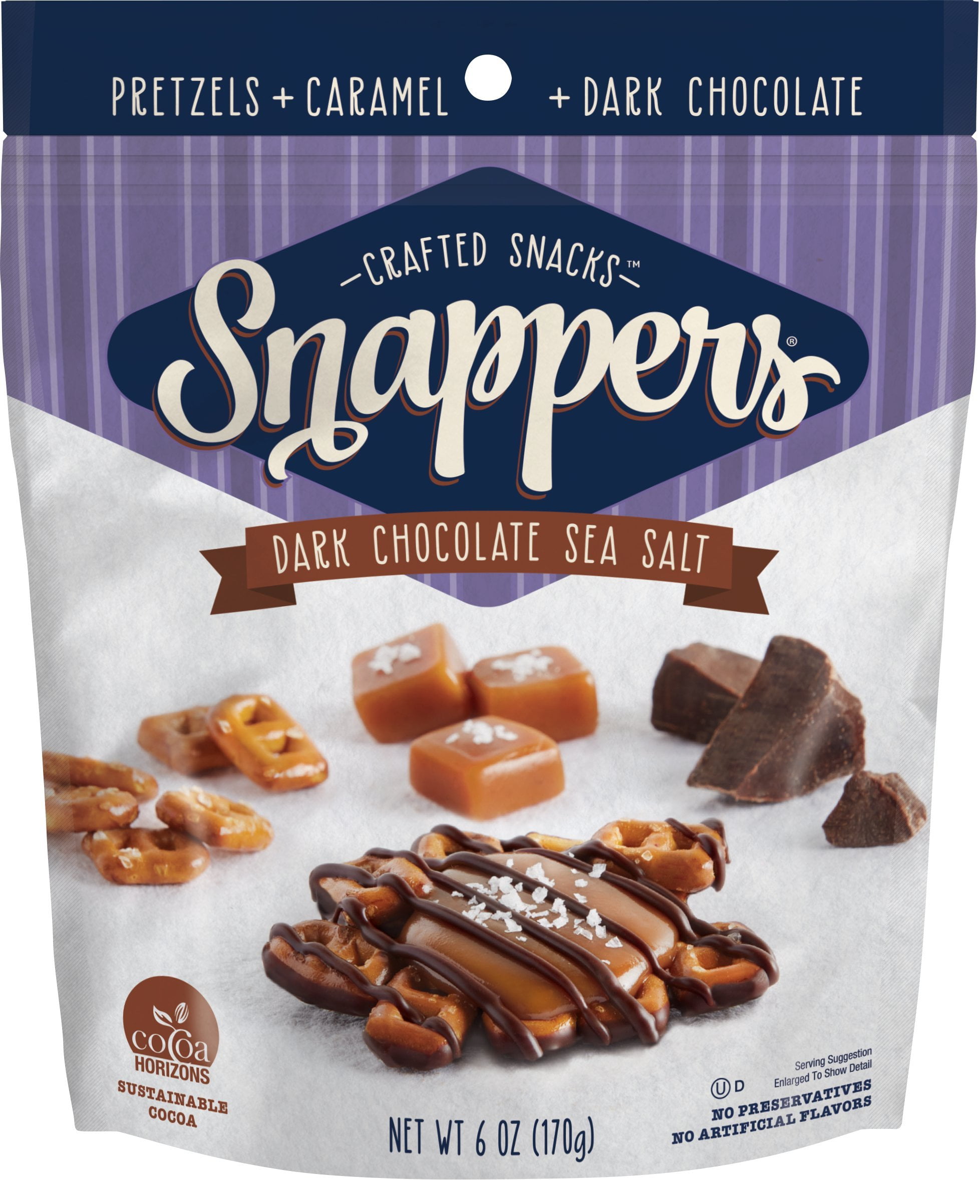 Edward Marc Snappers Sweet SSF20 Caramel & Pretzels Cluster - Crunchy ...