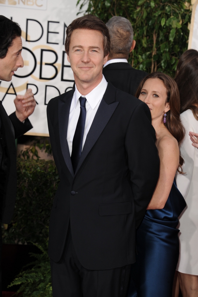Edward Norton At Arrivals For The 72Nd Annual Golden Globe Awards 2015 ...