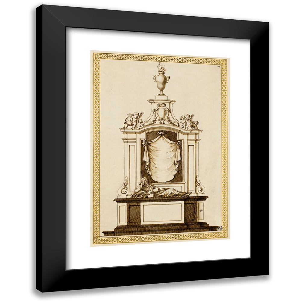 Edward Pierce the younger 11x14 Black Modern Framed Museum Art Print ...