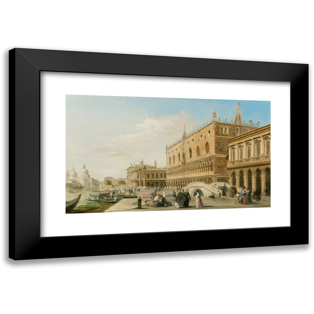 Edward Pritchett 14x10 Black Modern Framed Museum Art Print Titled ...