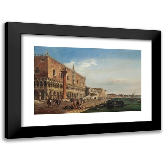 Edward Pritchett 14x11 Black Modern Framed Museum Art Print Titled ...