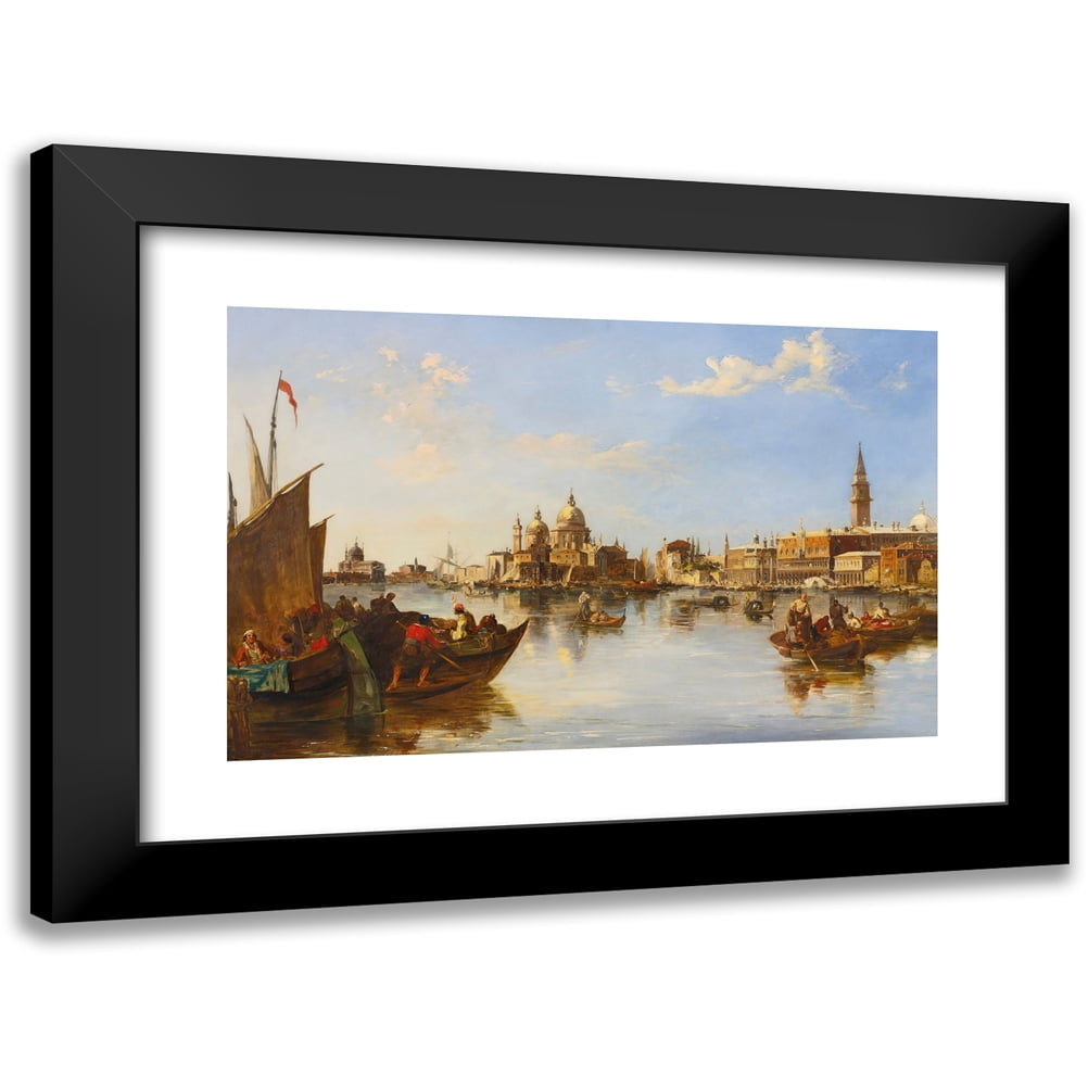 Edward Pritchett 24x17 Black Modern Framed Museum Art Print Titled ...