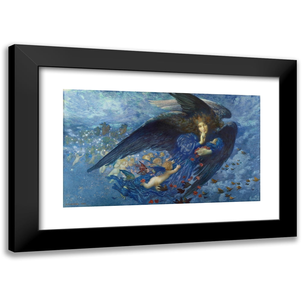 Edward Robert Hughes 18x12 Black Modern Framed Museum Art Print Titled ...