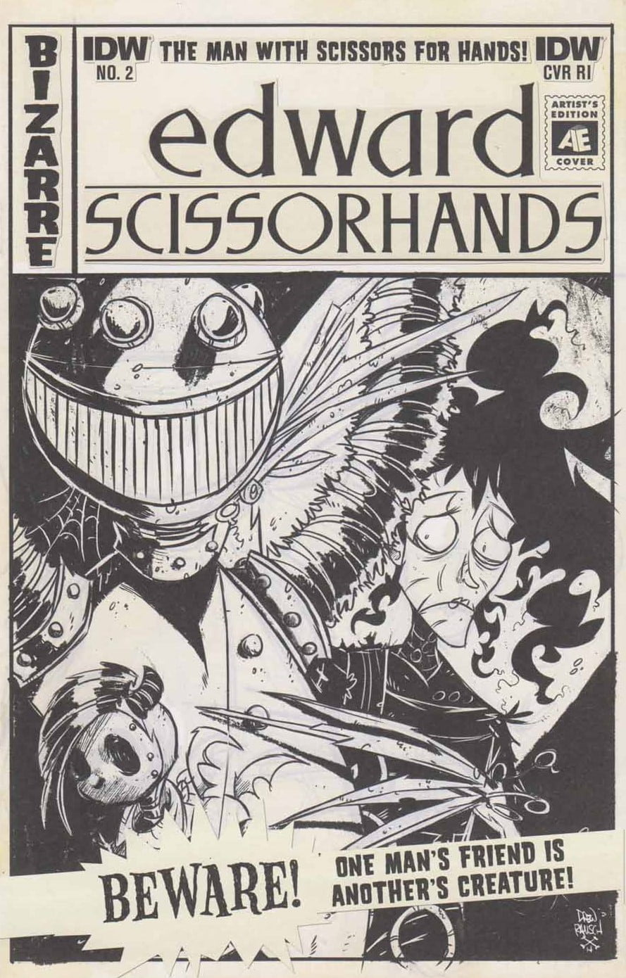 Edward Scissorhands #2D VF ; IDW Comic Book - Walmart.com