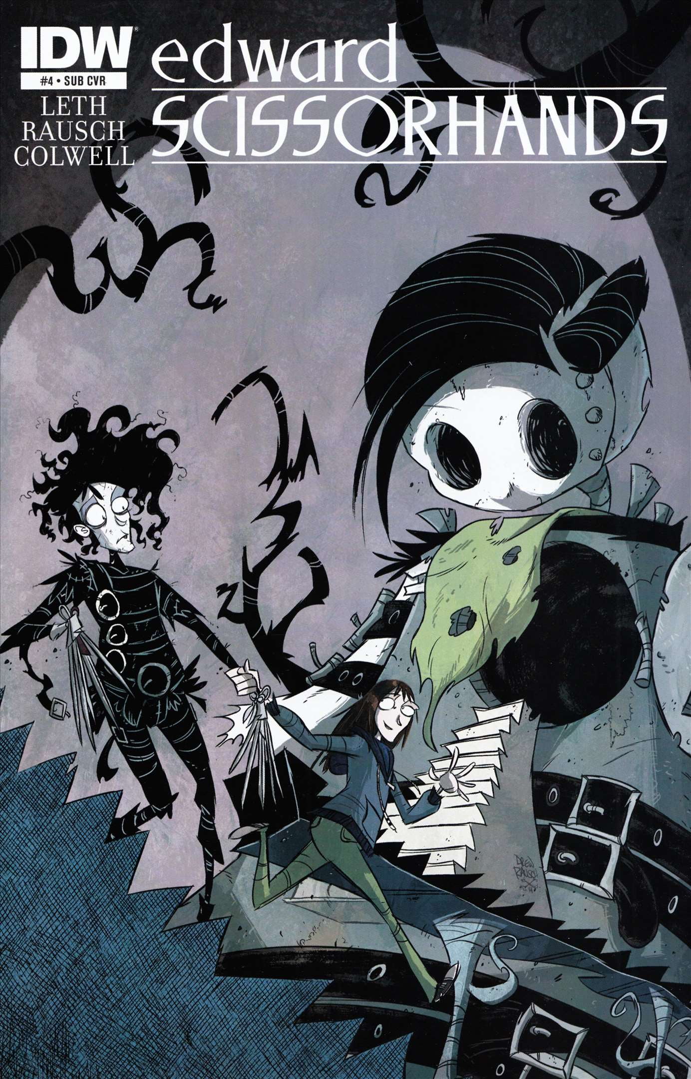 Edward Scissorhands #4A VF ; IDW Comic Book - Walmart.com