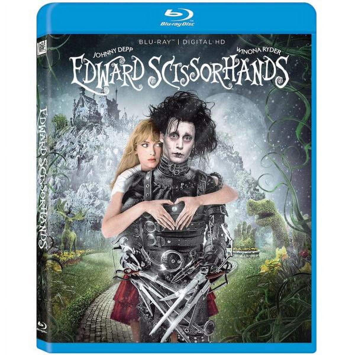 Edward Scissorhands [Blu-ray + Digital HD] DVD - Walmart.com