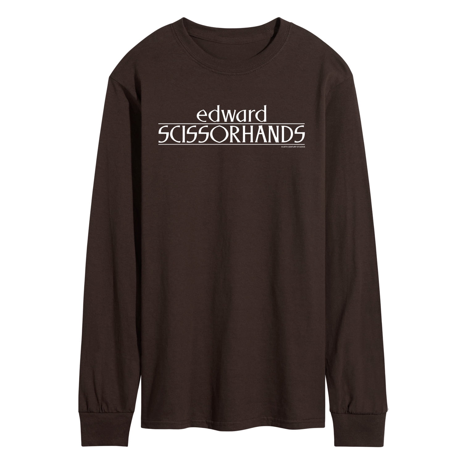 Edward Scissorhands - Edward Scissorhands Logo - Men's Long Sleeve ...