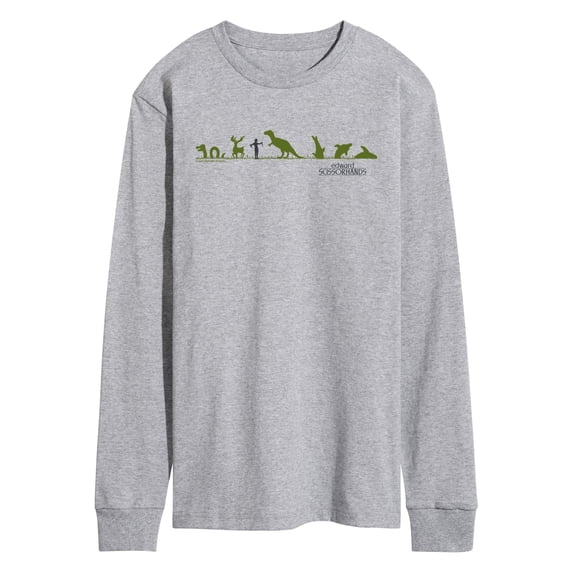 Edward Scissorhands - Edward Topiary - Men's Long Sleeve Graphic T ...