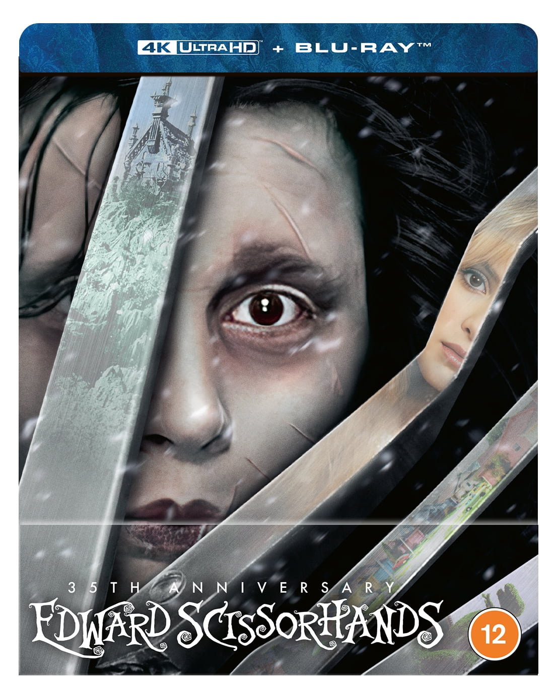 Edward Scissorhands Limited Edition 4K UHD Steelbook (4K Ultra HD) Alan ...