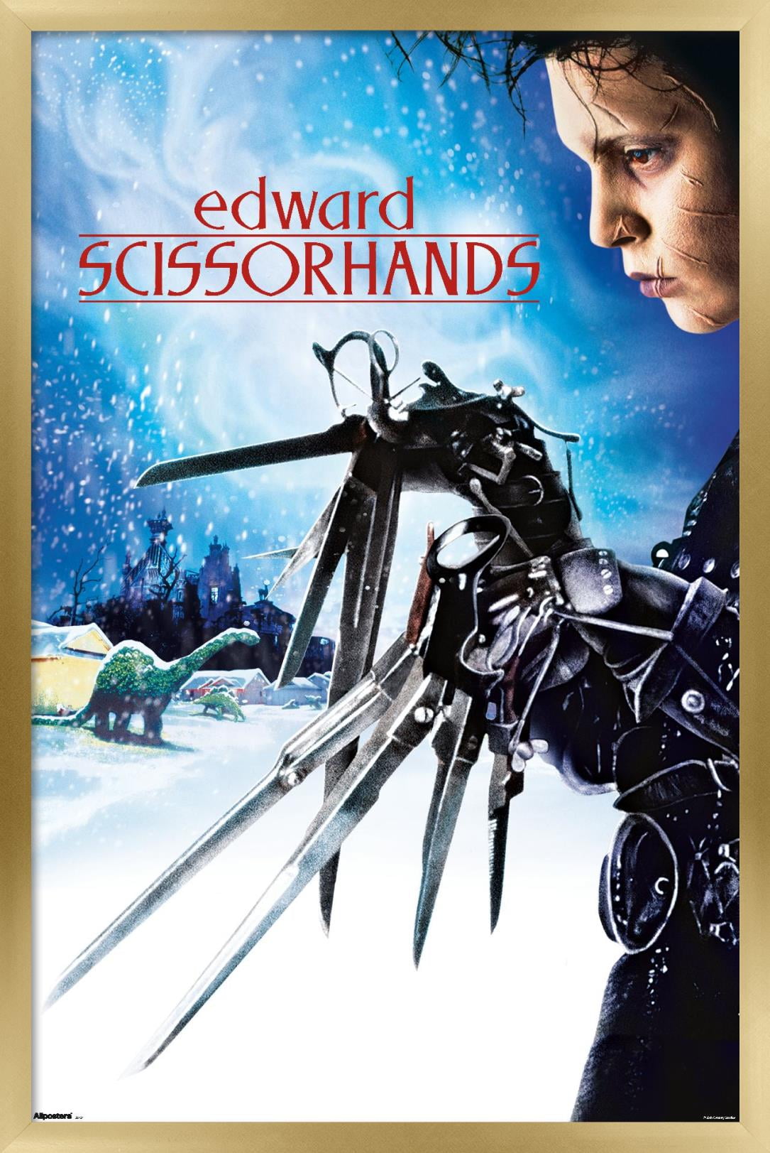 Edward Scissorhands - Profile One Sheet Wall Poster, 22.375" x 34 ...