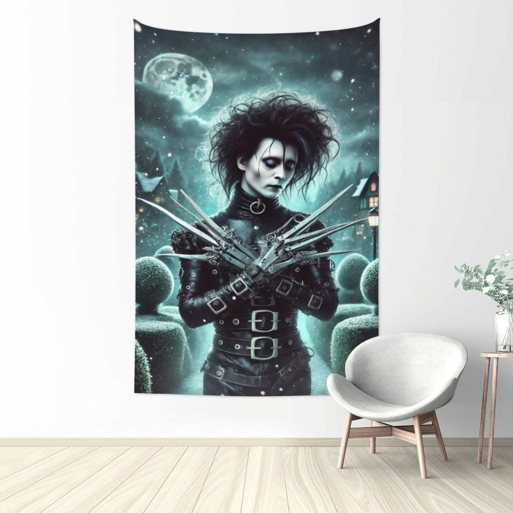 Edward Scissorhands Tapestry Large Banner Wall Hanging Tapestries ...
