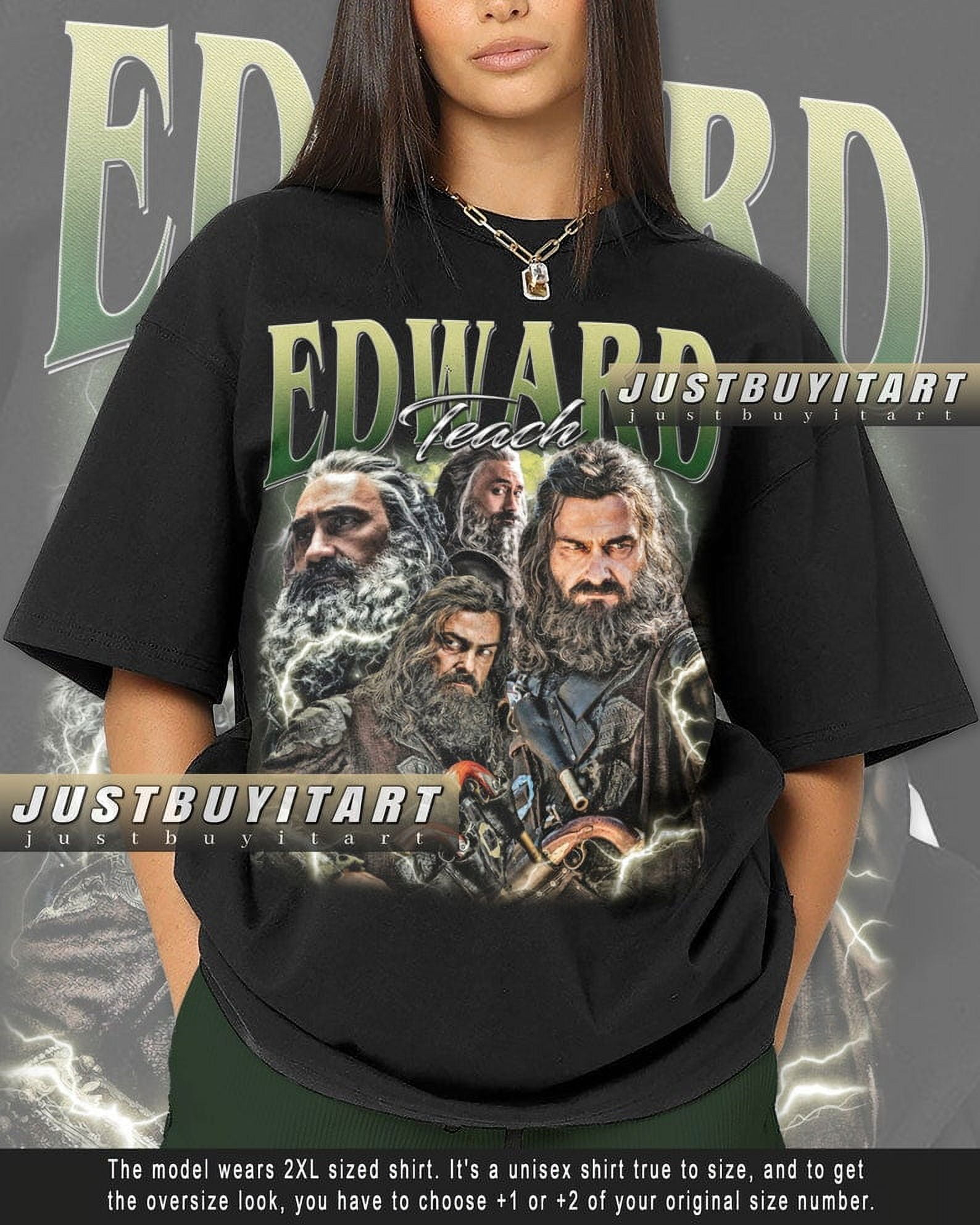 Edward Teach Shirt - Walmart.com