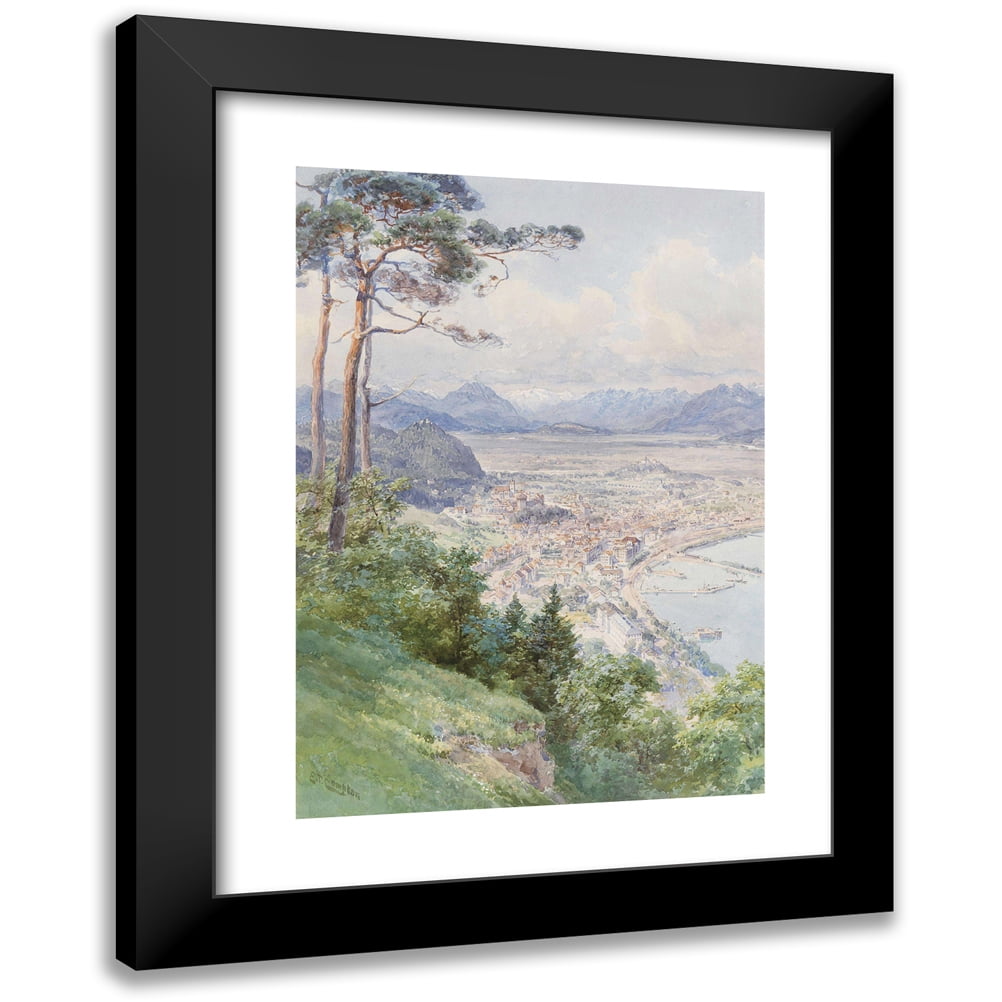Edward Theodore Compton 11x14 Black Modern Framed Museum Art Print ...