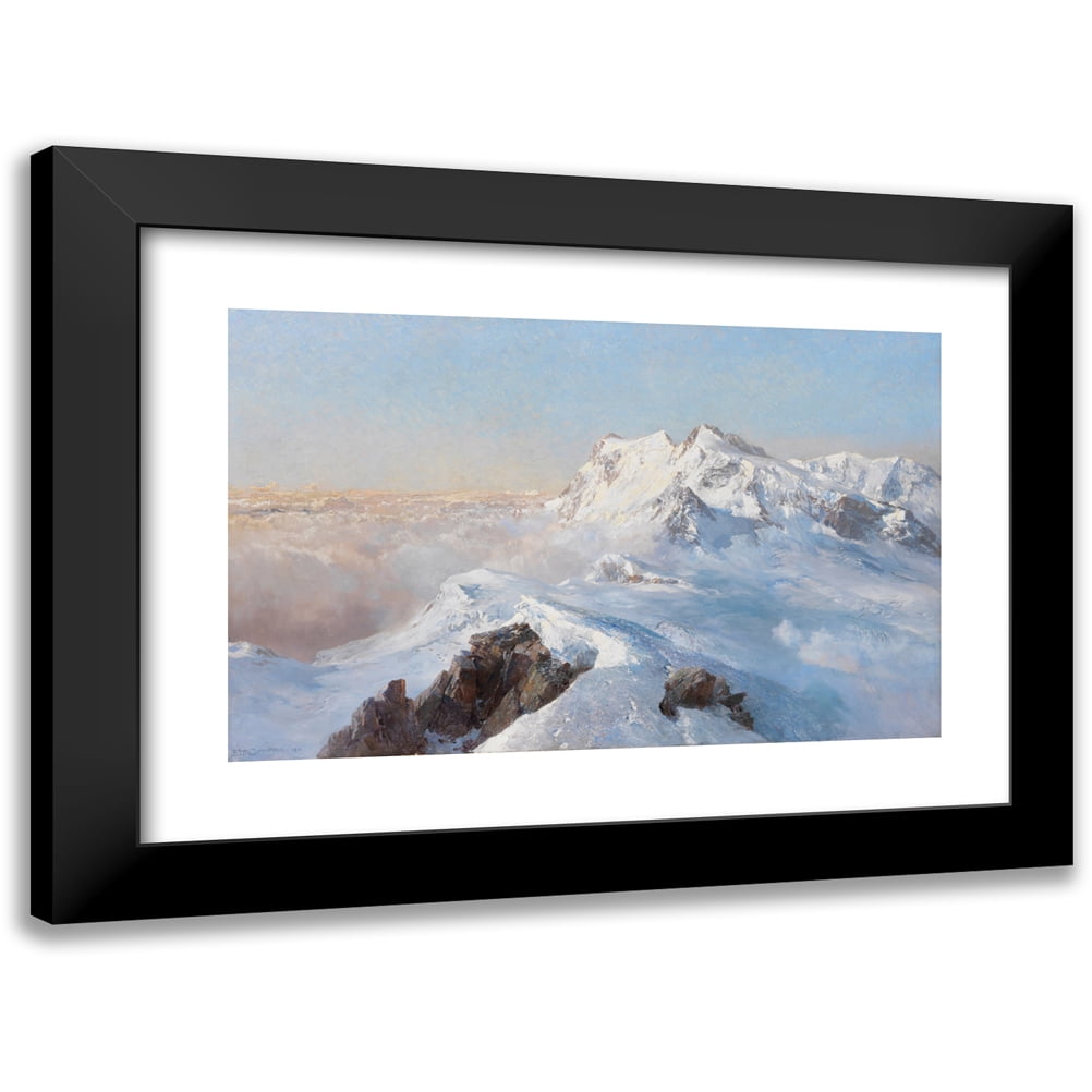 Edward Theodore Compton 14x11 Black Modern Framed Museum Art Print ...