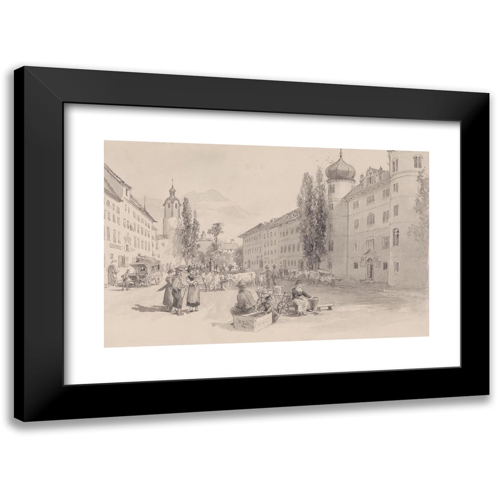 Edward Theodore Compton 14x11 Black Modern Framed Museum Art Print ...
