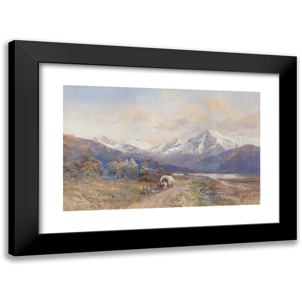 Edward Theodore Compton 14x11 Black Modern Framed Museum Art Print ...