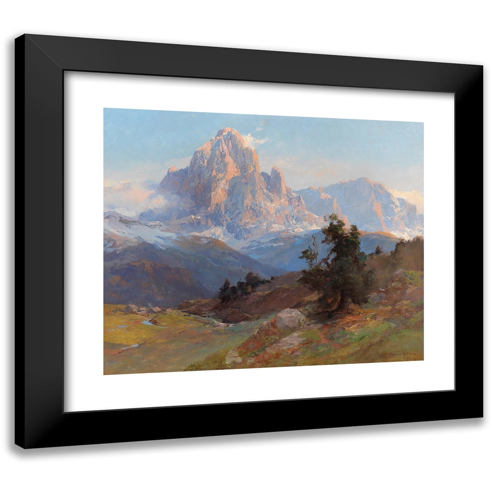 Edward Theodore Compton 17x15 Black Modern Framed Museum Art Print ...