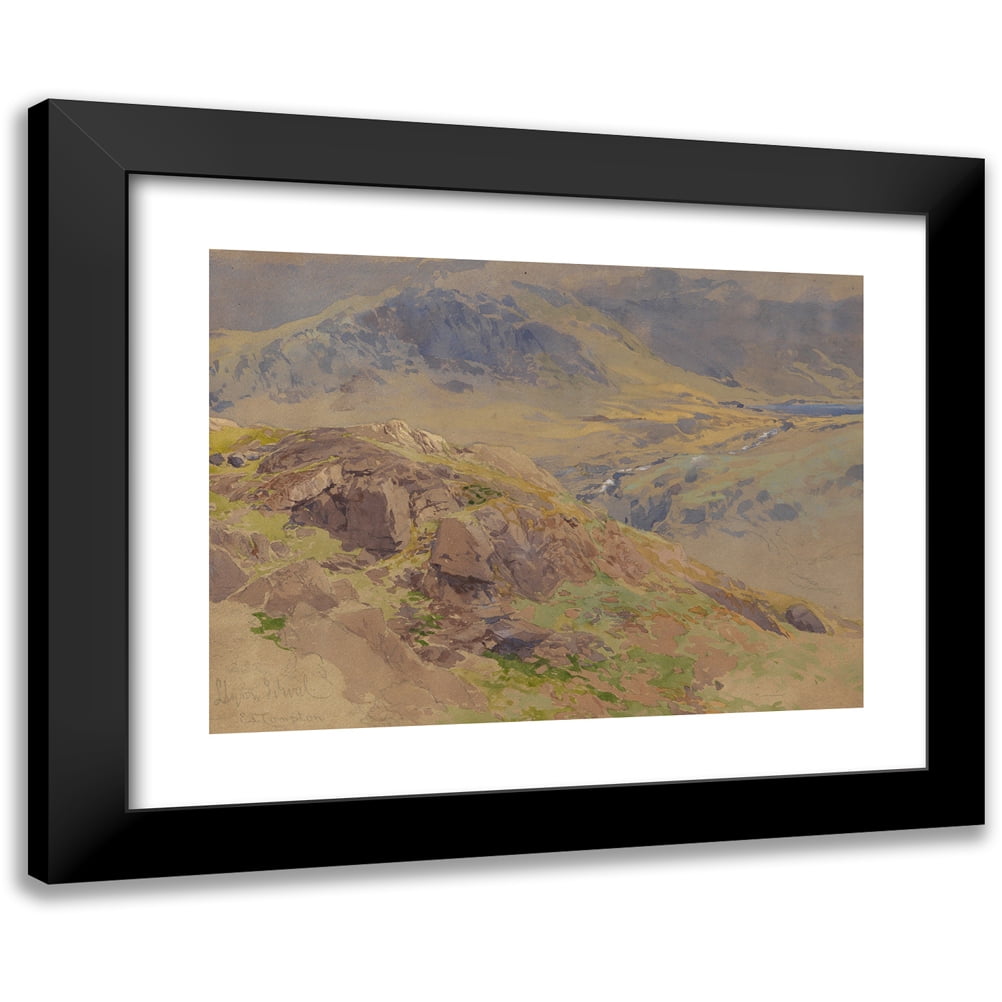 Edward Theodore Compton 18x14 Black Modern Framed Museum Art Print ...