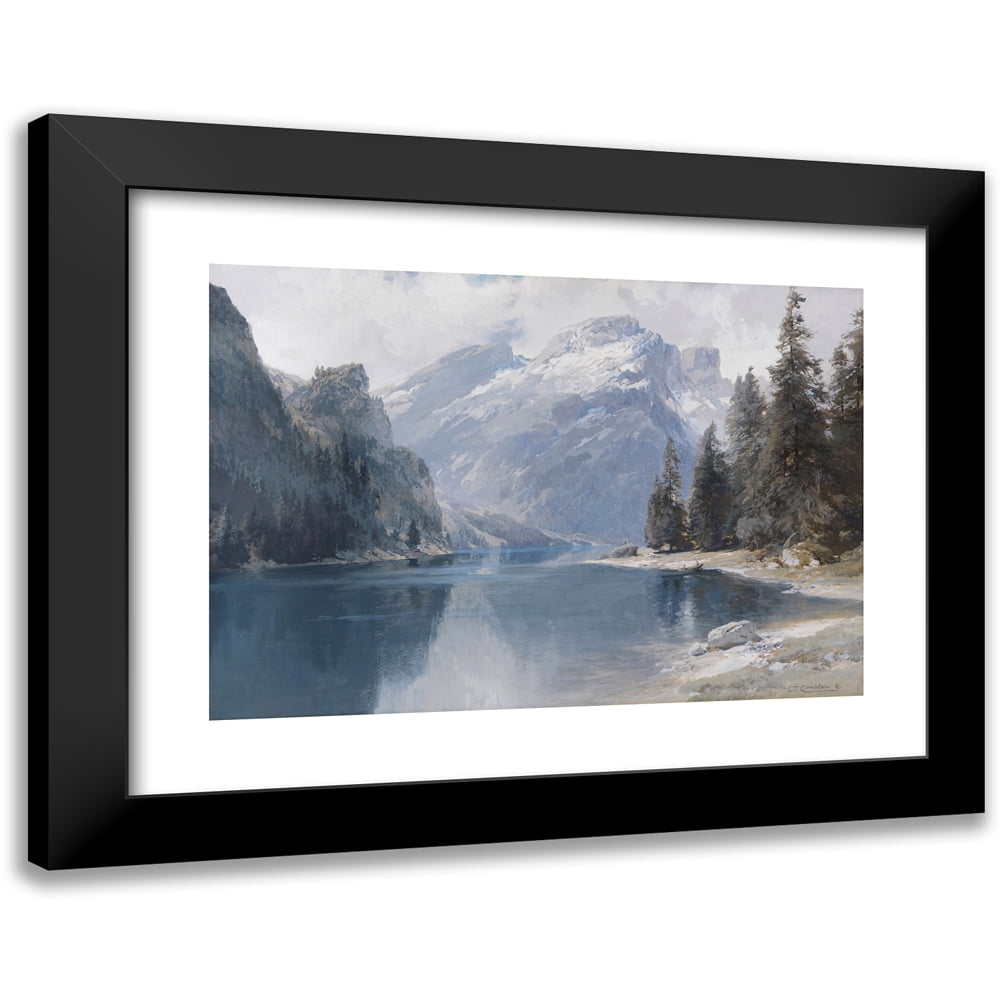 Edward Theodore Compton 18x14 Black Modern Framed Museum Art Print ...