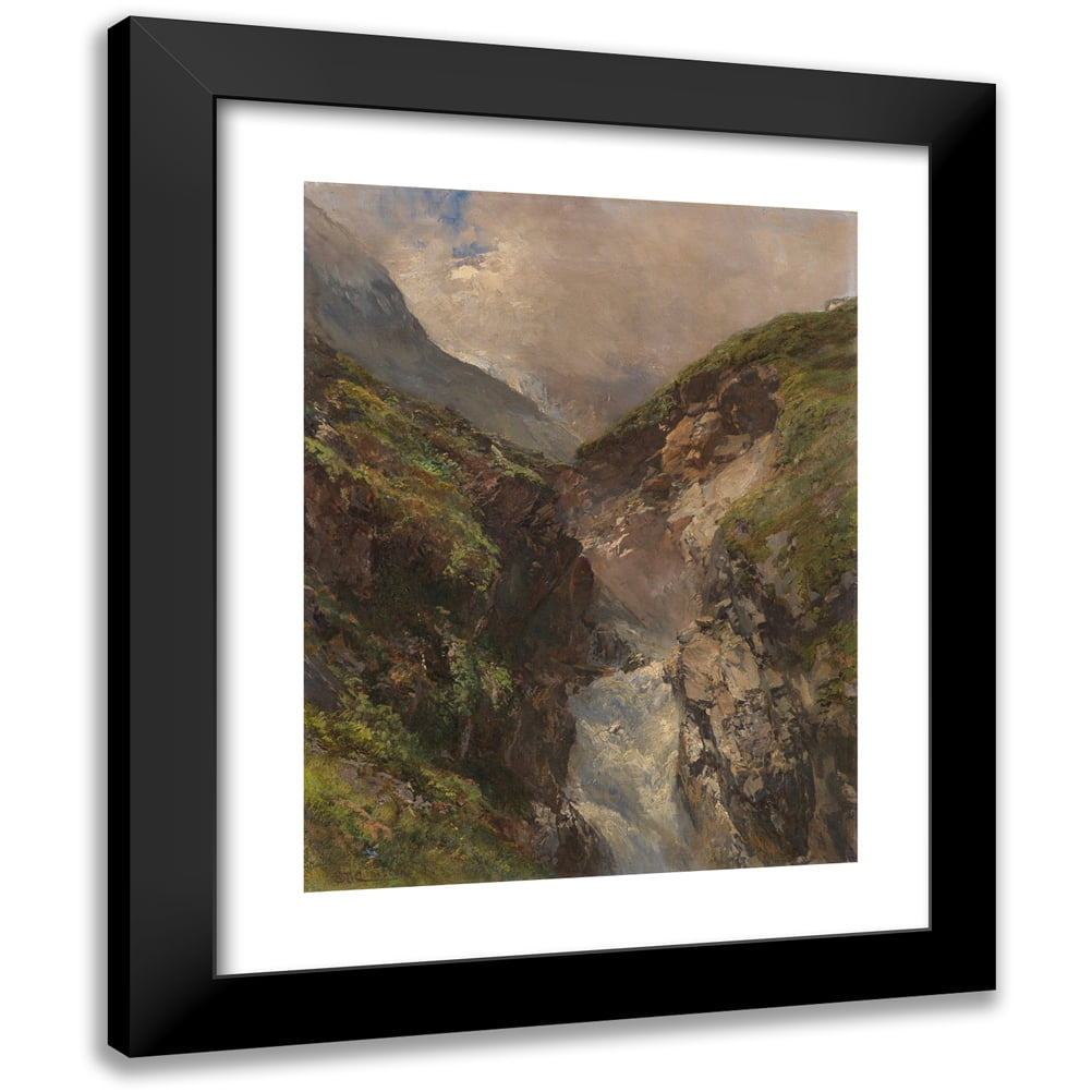 Edward Theodore Compton 19x24 Black Modern Framed Museum Art Print ...