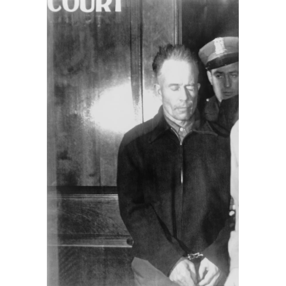 Edward Theodore 'Ed' Gein (1906-1984) History (24 x 36) - Walmart.com