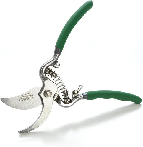 Edward Tools Classic Cut Bypass Pruners - Heavy Duty Forged Steel ...