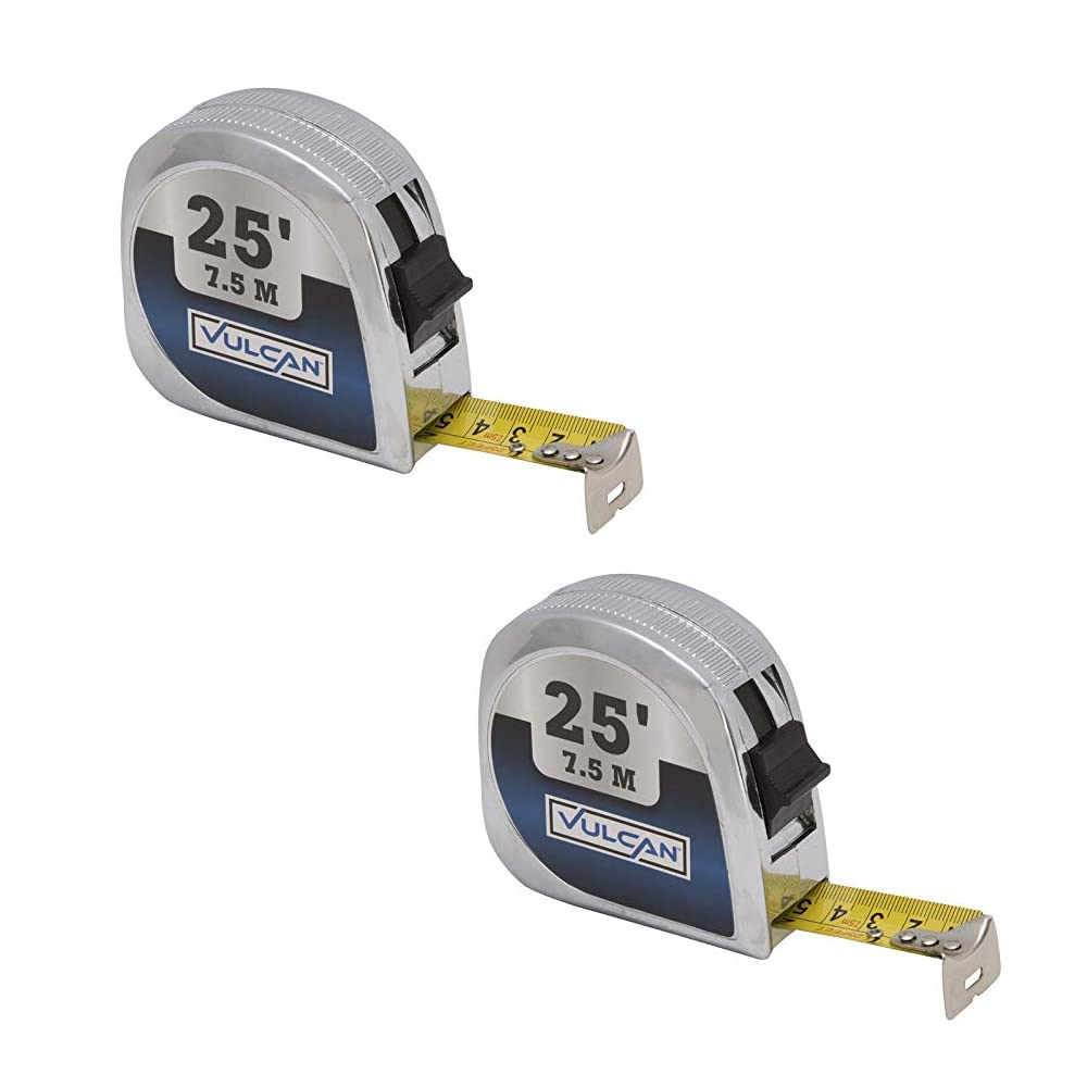 Edward Tools Measuring Tape 25 Foot with Power Lock - Heavy Duty High ...