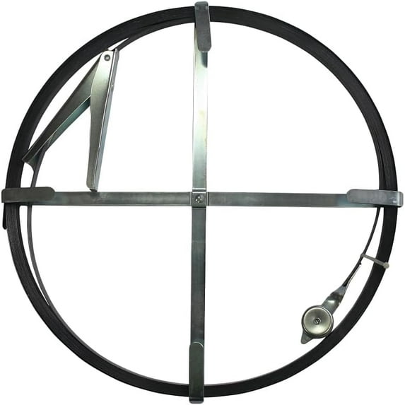 Edward Tools Sewer Rod Snake – 50-Foot Flat Drain Cleaning Rod – Steel ...