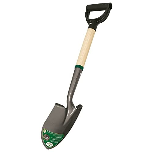 Edward Tools Small Heavy Duty High Carbon Steel Digging Shovel - Mini ...