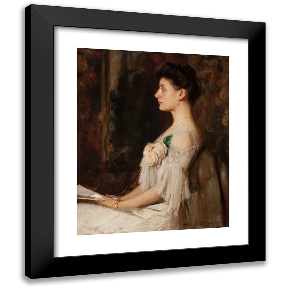 Edward Wilbur Dean Hamilton 15x18 Black Modern Framed Museum Art Print ...