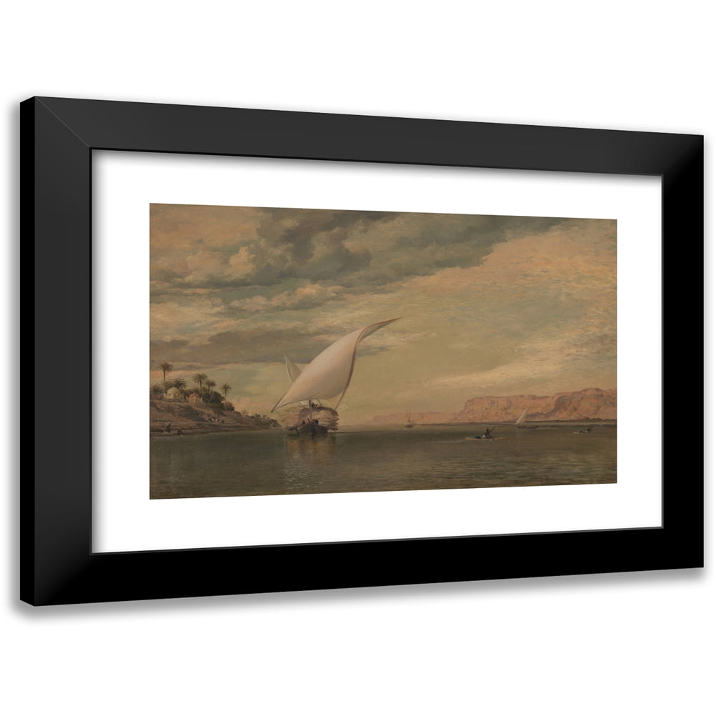 Edward William Cooke 14x11 Black Modern Framed Museum Art Print Titled ...