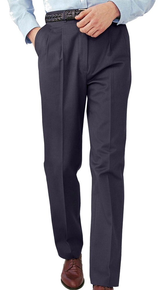 Edwards 2630 Men's Cotton Pleated Pant - Walmart.com