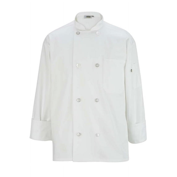 Edwards 8 Button Long Sleeve Chef Coat - Walmart.com