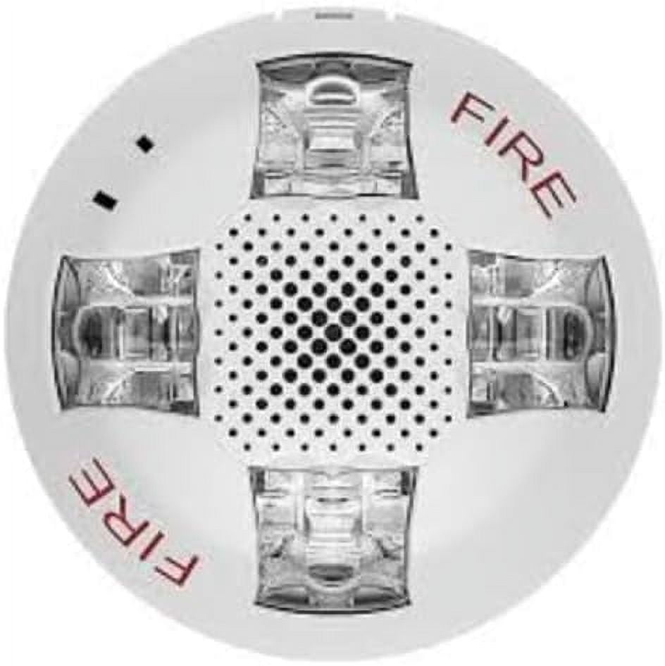 Edwards EGCAVWF - Ceiling Horn Strobe, 15-115cd, White, FIRE Marking ...