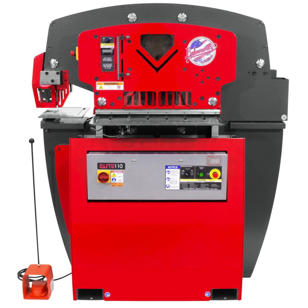 Edwards ELT110-3P460 460V 110 Ton 3 Phase Elite Ironworker Electric ...
