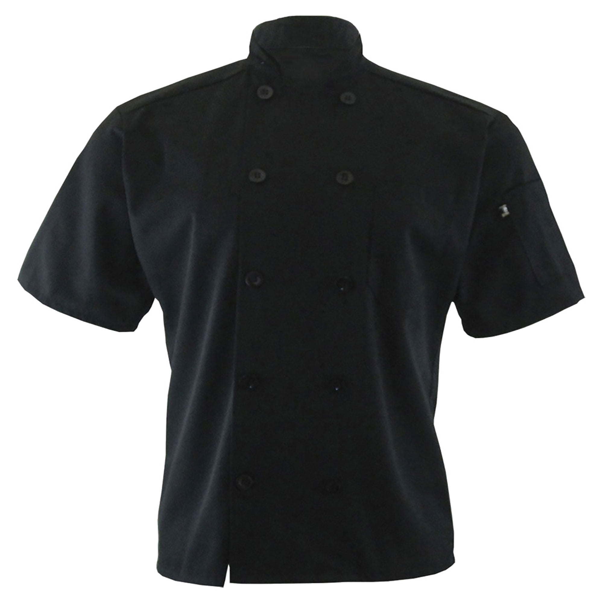 Edwards Garment 10 Button Short Sleeve Chef Coat, Style 3306 - Walmart.com